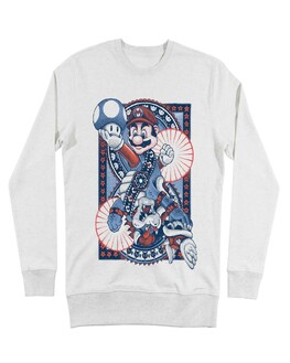 Sweat Bowser vs Mario - Livraison 24/48h | Grafitee