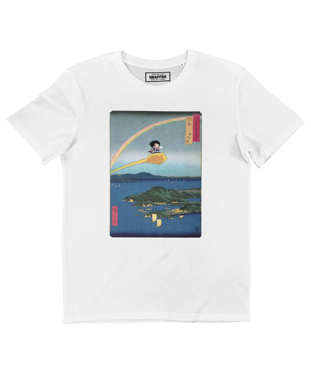 En Promo :: T-shirt Floating Nimbus - Nuage Magique Estampe Japonaise