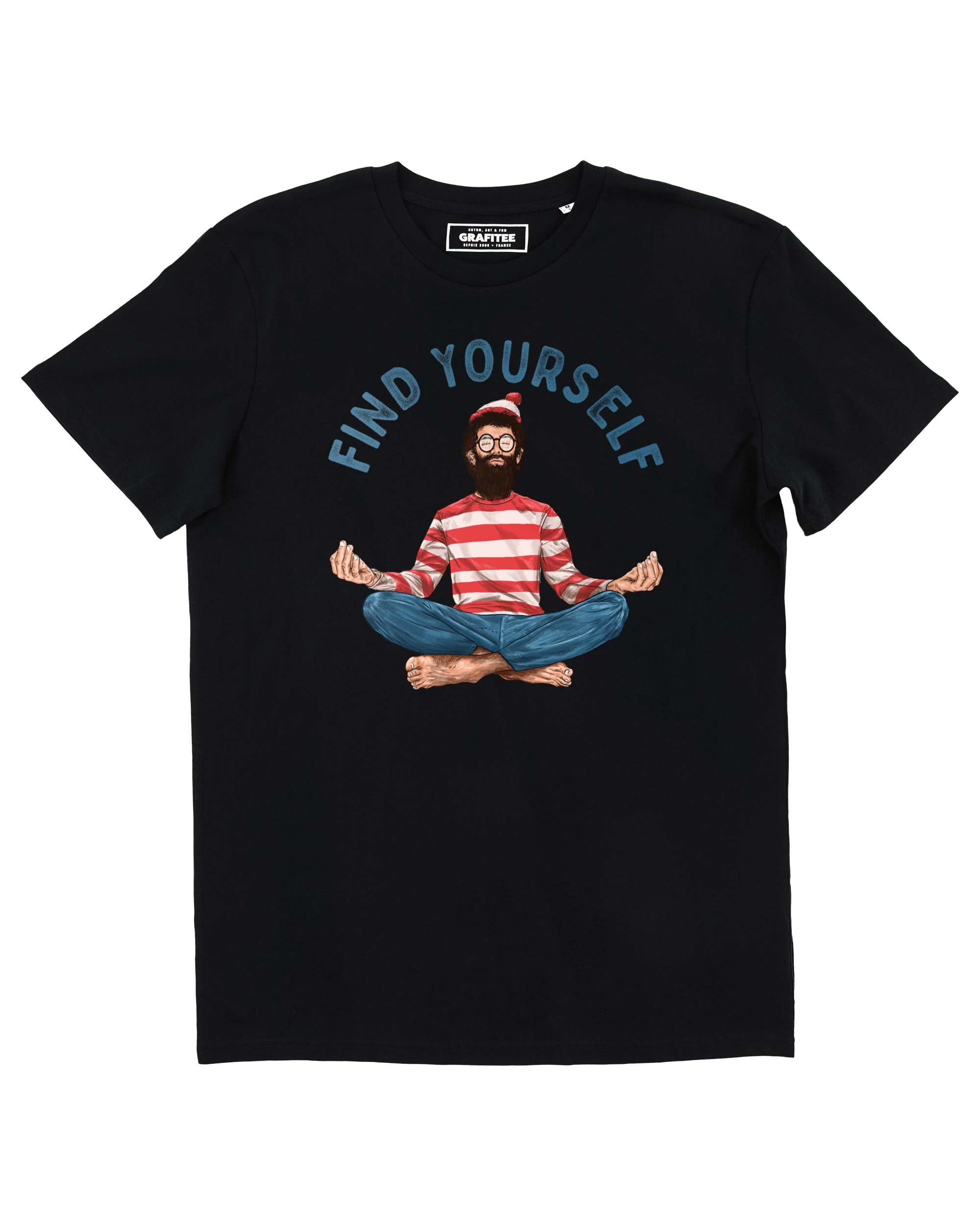 Teeshirt Find Yourself – Où est Charlie Zen | Grafitee